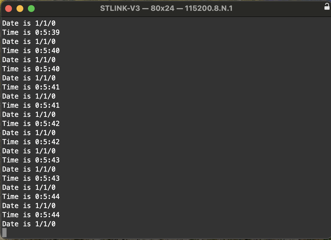 Getting Started with STM32G0 and STM32CubeIDE : Internal RTC – EmbeddedExpertIO